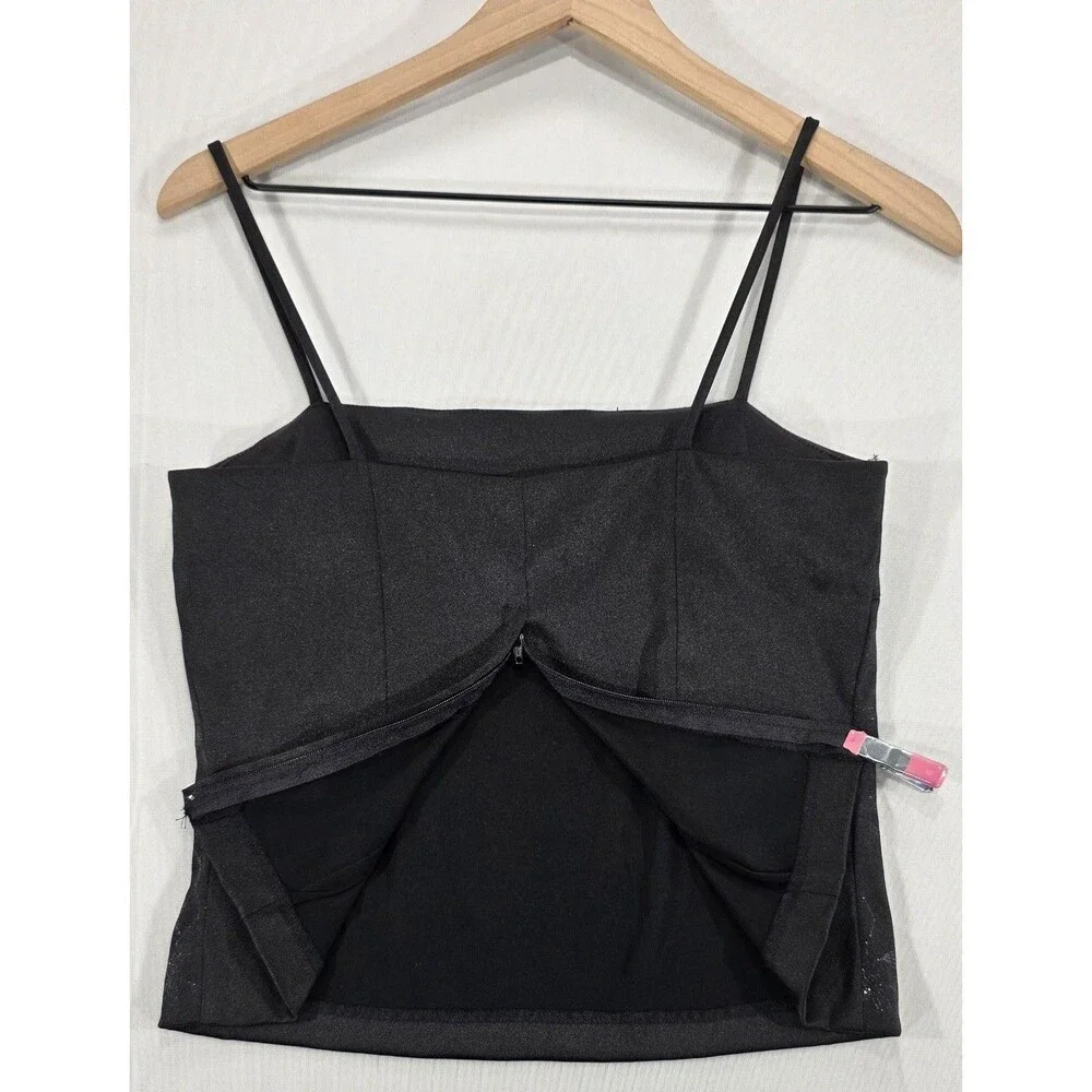 A Fortiori | Dresses | Vintage 9s Y2k Black Satin Maxi Slip Dress ...
